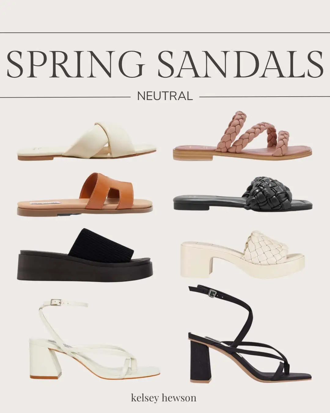 Spring Sandals I'm Loving - LifeStyled by Kelsey